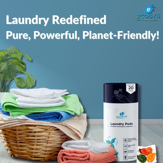 Ecosys 100% water-soluble capsule cleaners – Ecosys Cleaners